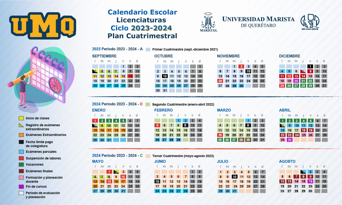 Servicios Escolares | Universidad Marista de Querétaro