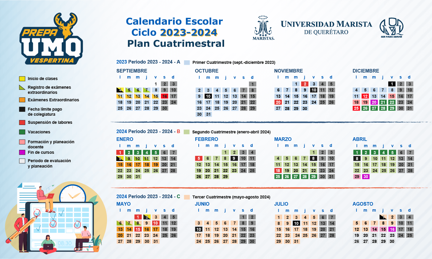 Servicios Escolares | Universidad Marista de Querétaro